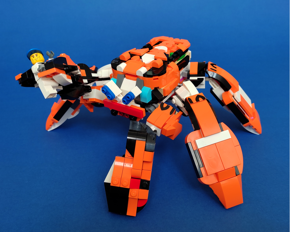 LEGO MOC 31129 Tiger Tank Mech by DS3D | Rebrickable - Build with LEGO