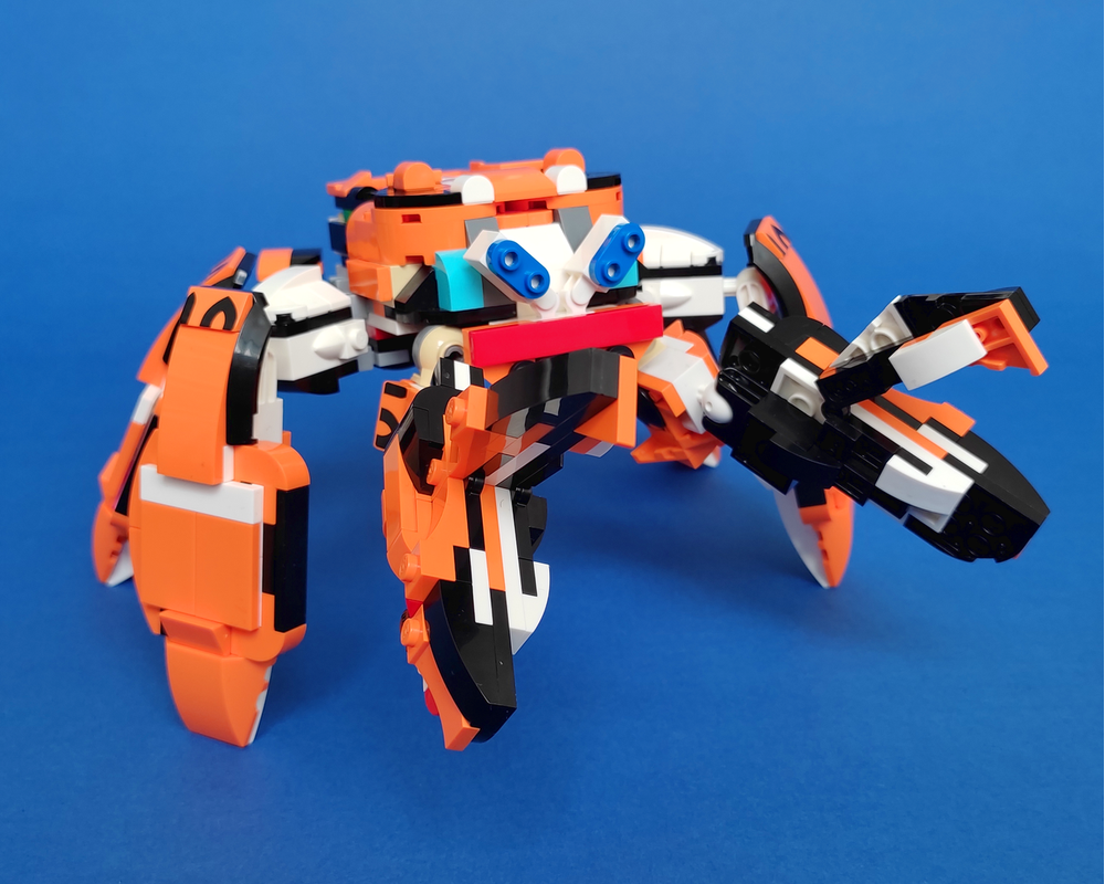 LEGO MOC 31129 Tiger Tank Mech by DS3D | Rebrickable - Build with LEGO