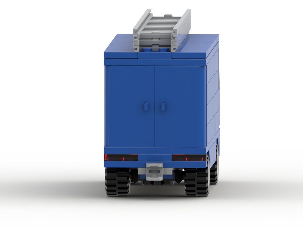 LEGO MOC Van with trailer by P4tp4t | Rebrickable - Build with LEGO
