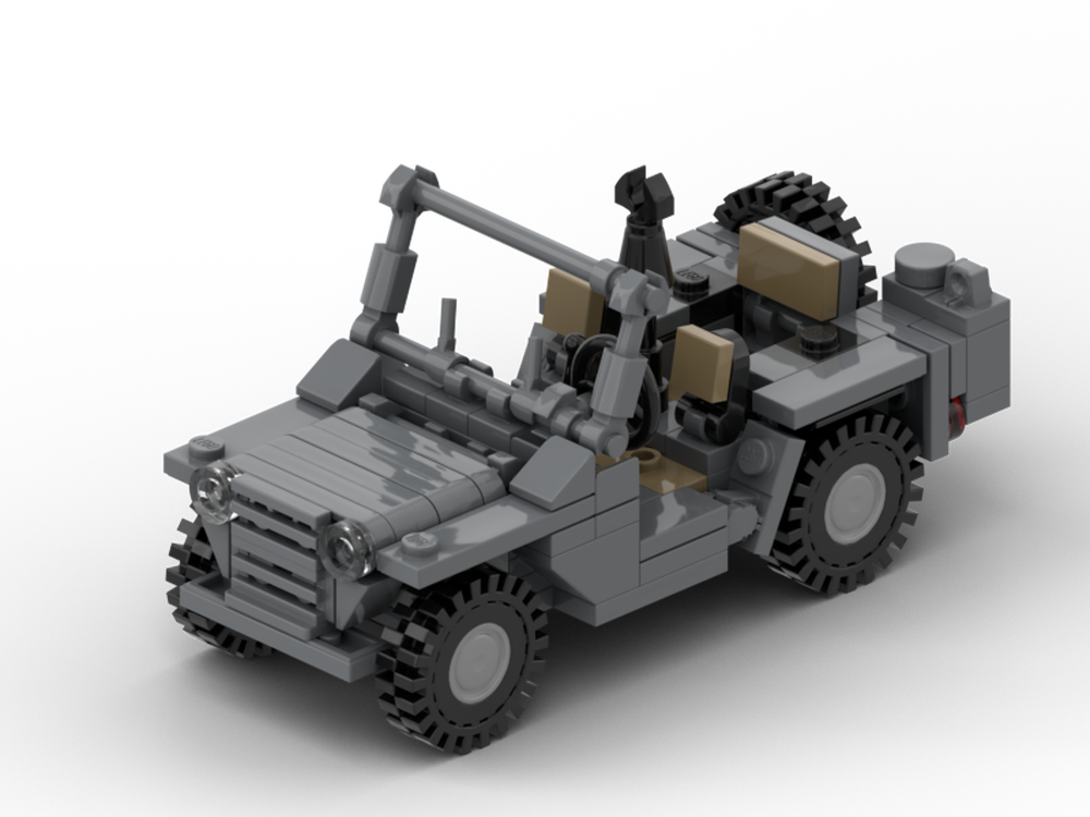 LEGO MOC M151 Jeep MUTT by datlegoman | Rebrickable - Build with LEGO