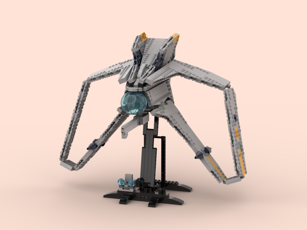 LEGO MOC Umbaran Starfighter by Jedibricks517 | Rebrickable - Build ...