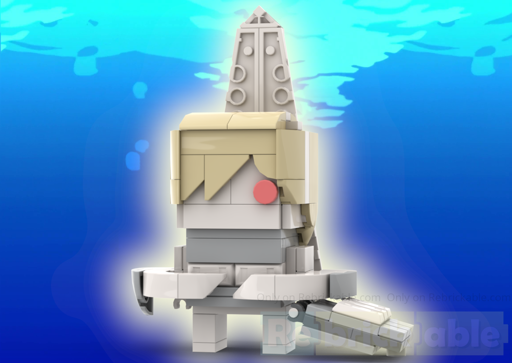LEGO MOC Persona 3 Messiah BrickHead by goldengamer72 | Rebrickable ...