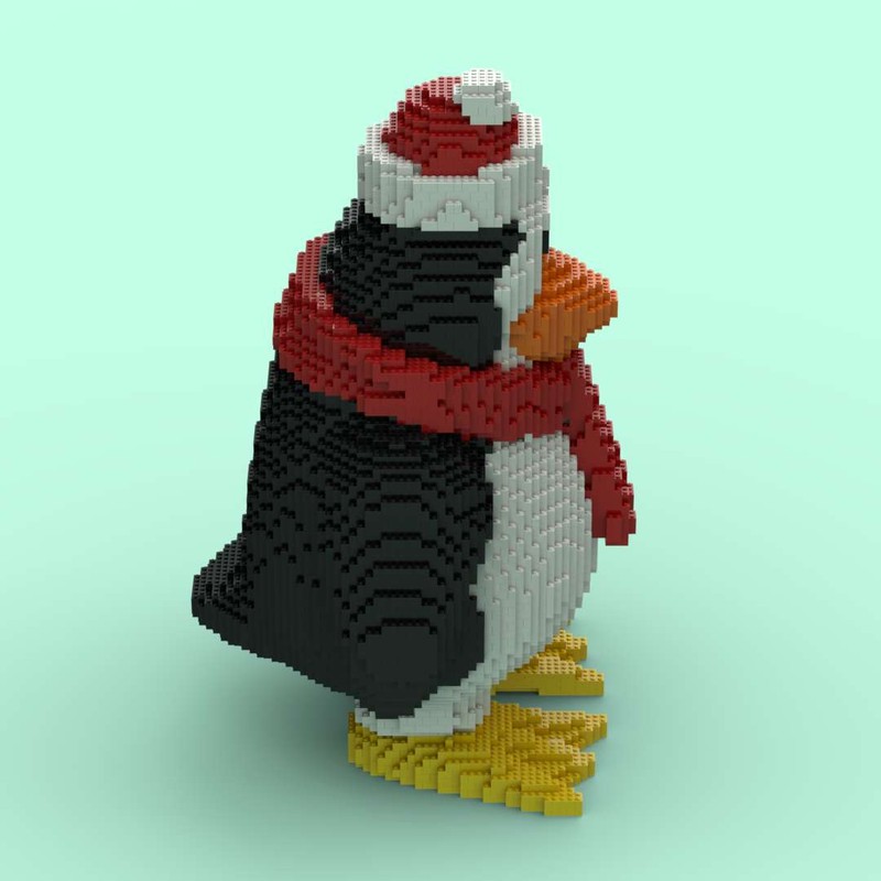 LEGO MOC-150831 Penguin by otterbournelego | Rebrickable - Build with LEGO