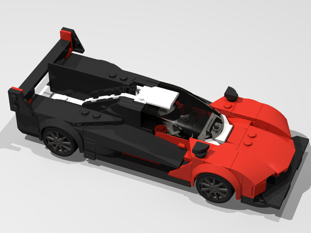 Lego Moc Cadillac Racing V Series R Imsa Lmdh By Deconsnowman