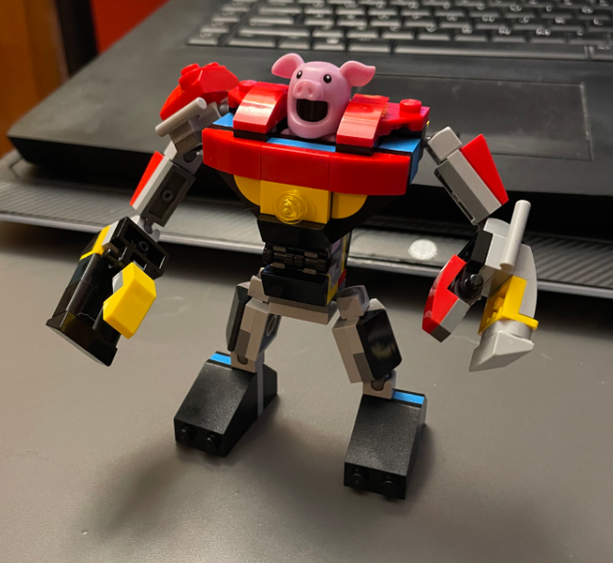 Lego Moc Super Robot Suit By Ericnunya Rebrickable Build With Lego