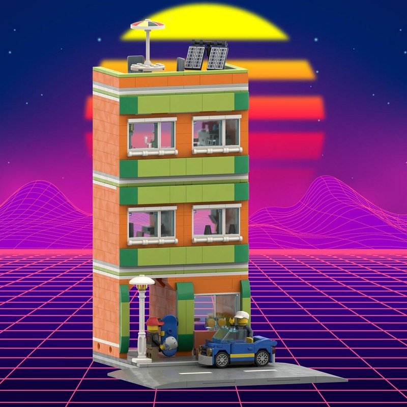 LEGO MOC Modern House by Curraheetom | Rebrickable - Build with LEGO