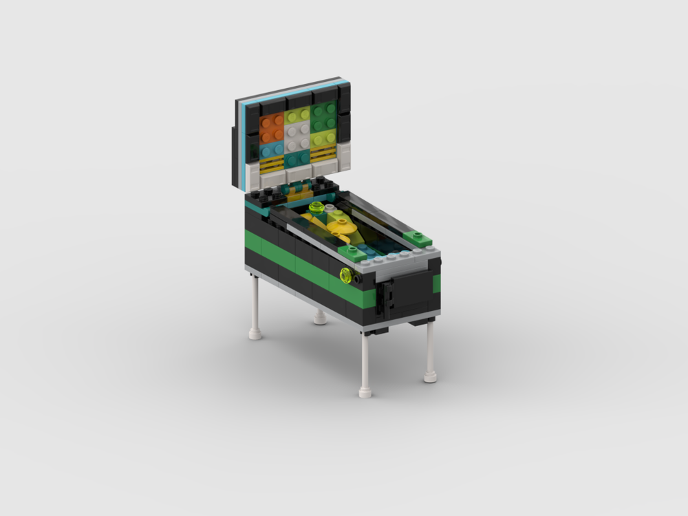 LEGO MOC 11022 set - Pinball machine by denzed | Rebrickable - Build ...