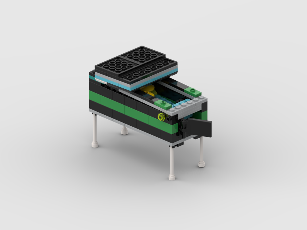 Lego Moc 11022 Set Pinball Machine By Denzed Rebrickable Build