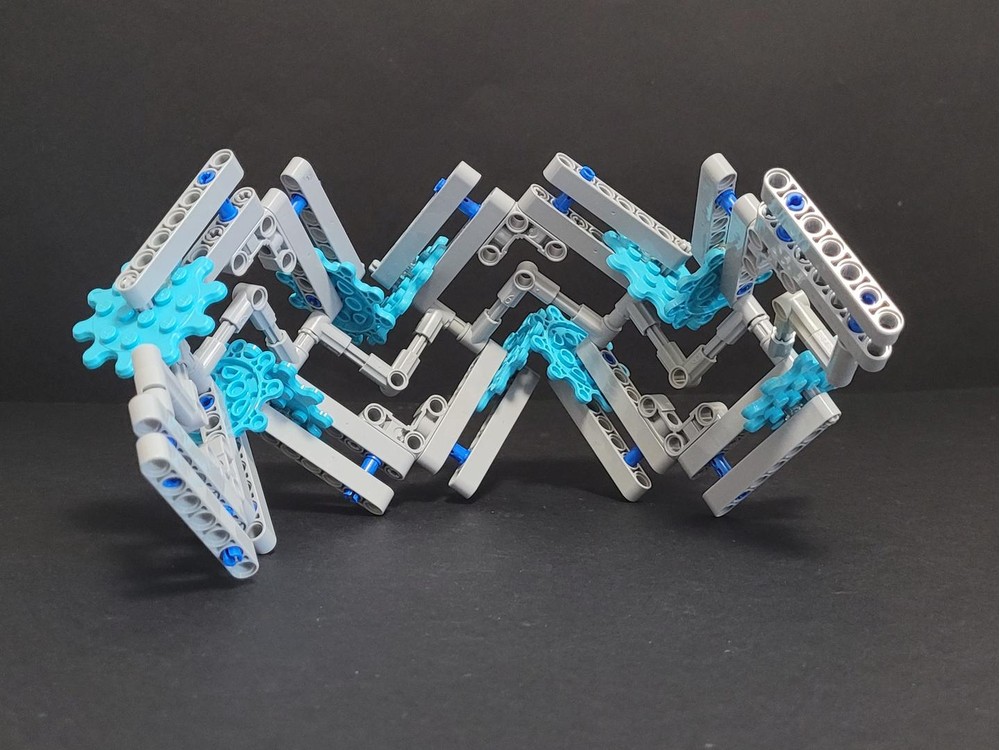 LEGO MOC Geared cube net by jemunoz0 | Rebrickable - Build with LEGO