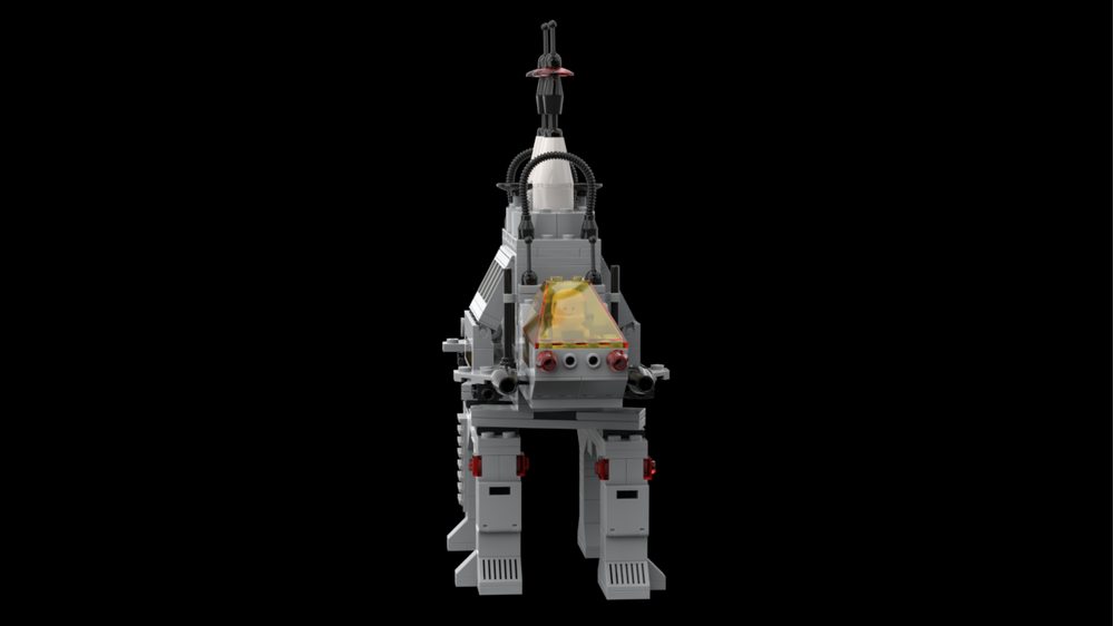 LEGO MOC Classic Space Reimagined: Alien Moon Stalker 6940 by watson ...