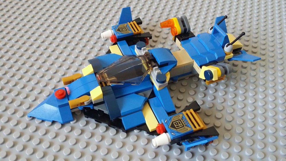 LEGO MOC Jet Drone JD-784.4 "Firefly" by A.Fool | Rebrickable - Build ...