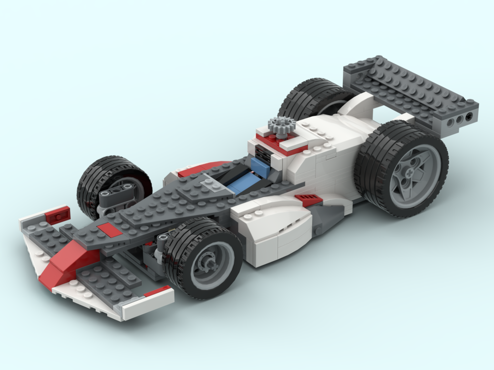 LEGO MOC F1 CAR, working steering and V8 engine by Phil-Swift4 ...