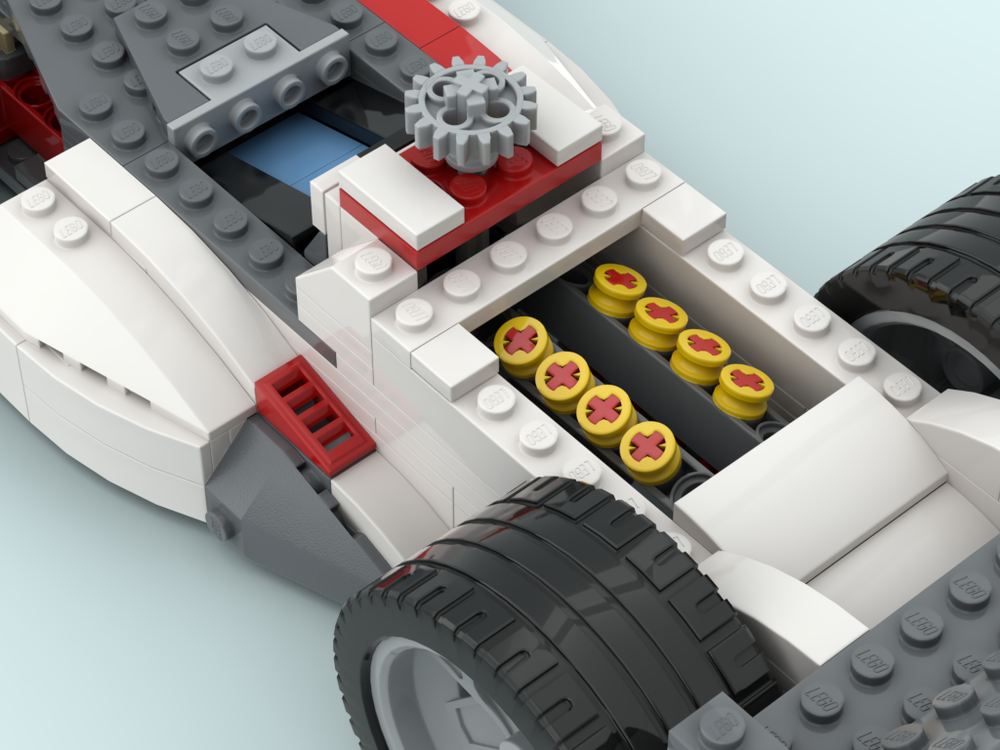 LEGO MOC F1 CAR, working steering and V8 engine by Phil-Swift4 ...