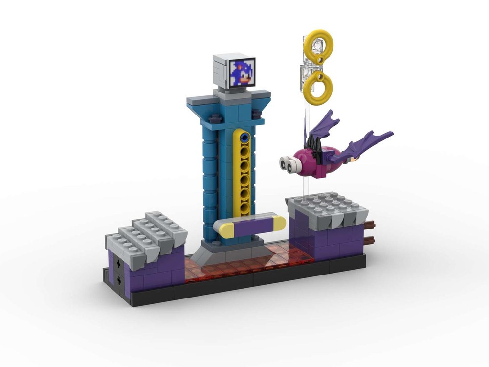 LEGO MOC Sonic the Hedgehog Marble Zone by @LegoRedders | Rebrickable ...
