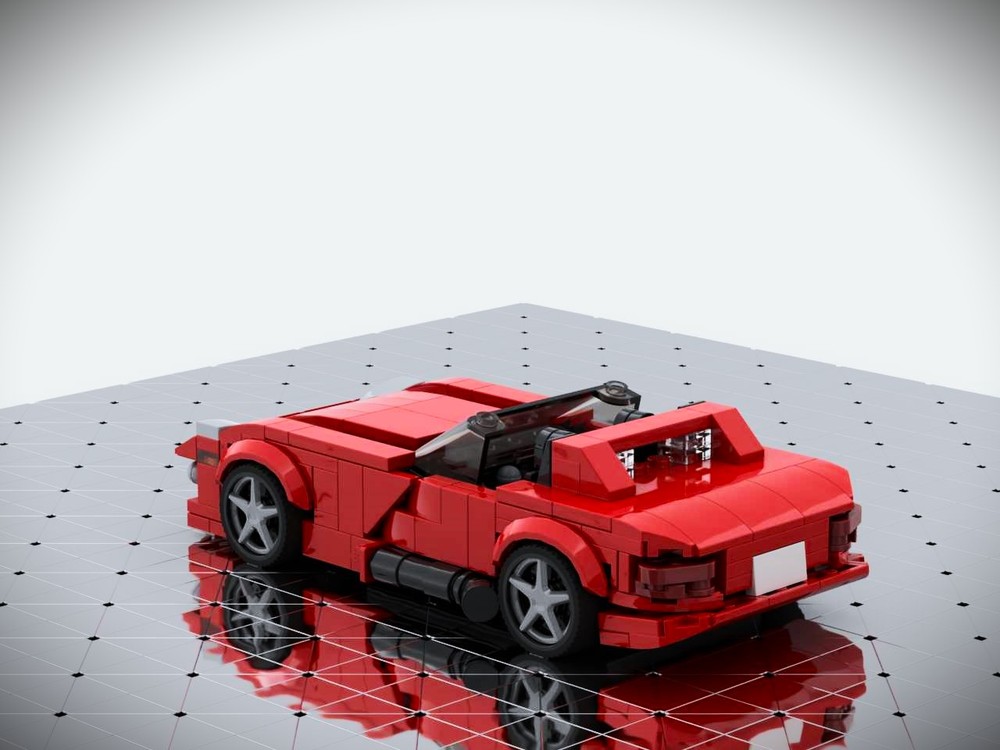 Lego Moc Dodge Viper Rt10 1992 By Sweeng Rebrickable Build With Lego