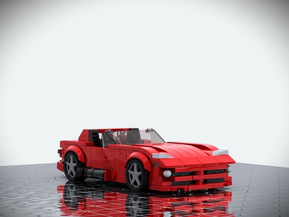 LEGO MOC Dodge Viper RT/10 1992 by Sweeng | Rebrickable - Build with LEGO