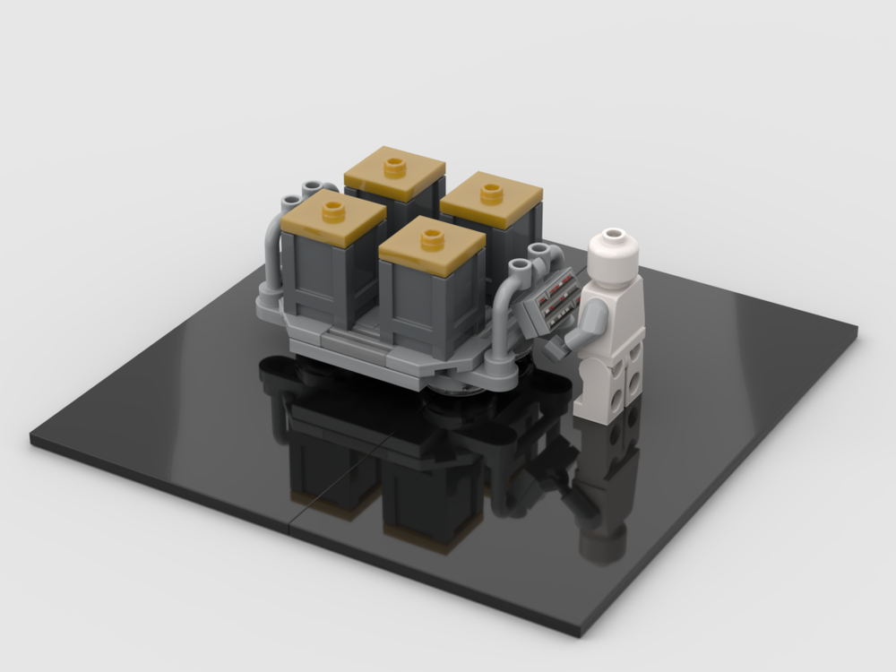 Lego Moc Сargo Platform By Fantasts Rebrickable Build With Lego