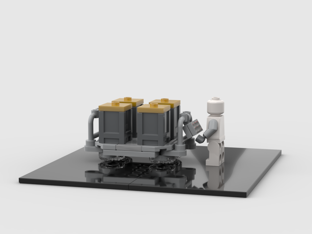 LEGO MOC Сargo platform by Fantasts | Rebrickable - Build with LEGO