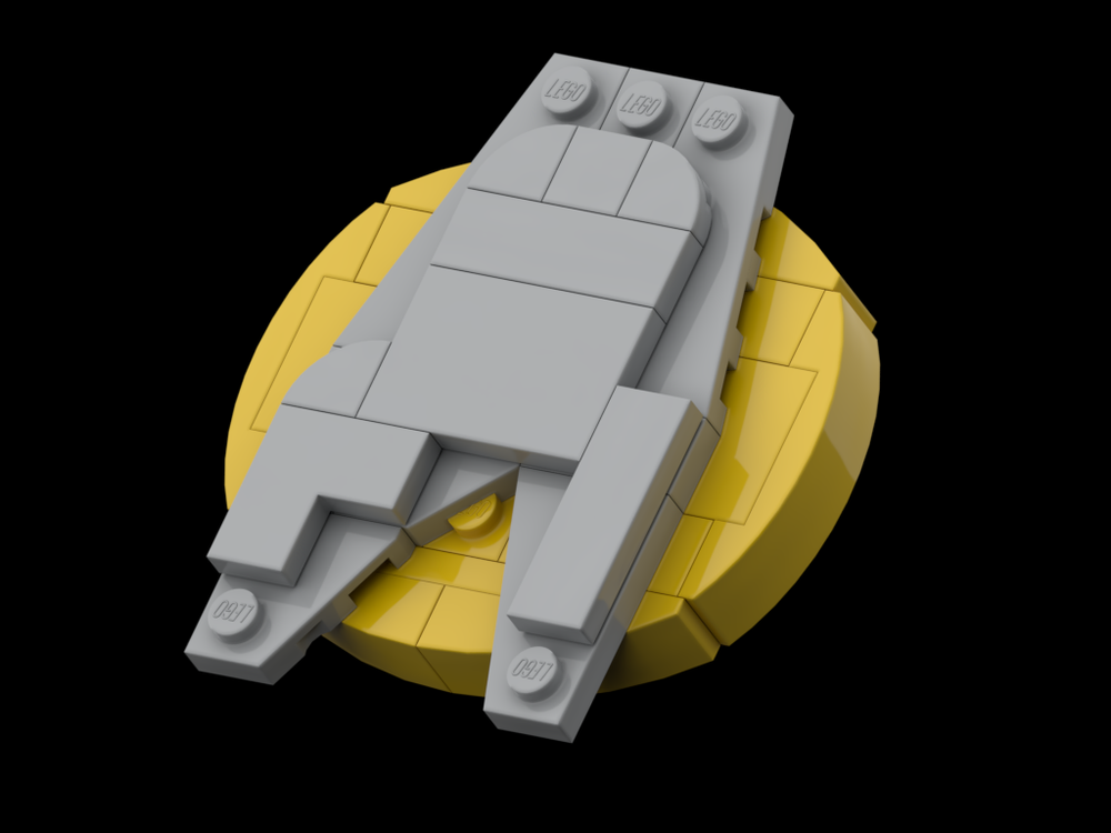 LEGO MOC Star Trek: The Next Generation Com Badge by jameshigson0512 ...