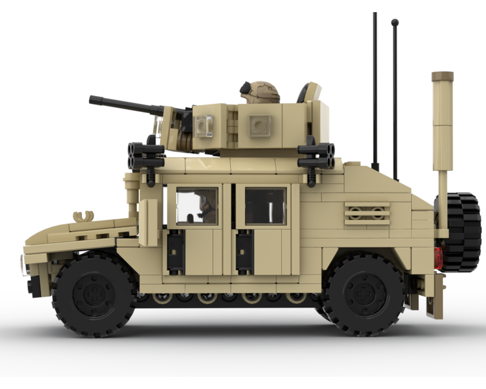 LEGO MOC HMMWV M1114 by gunsofbrickston | Rebrickable - Build with LEGO