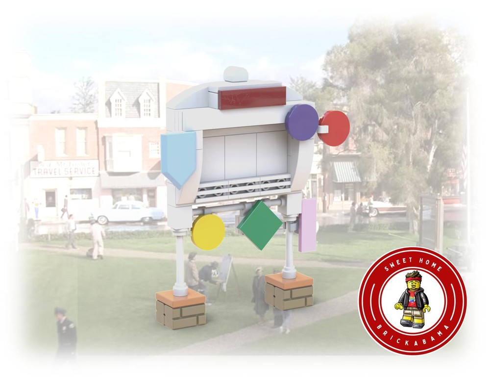 LEGO MOC Historic Downtown Sign by SweetHomeBrickabama | Rebrickable ...