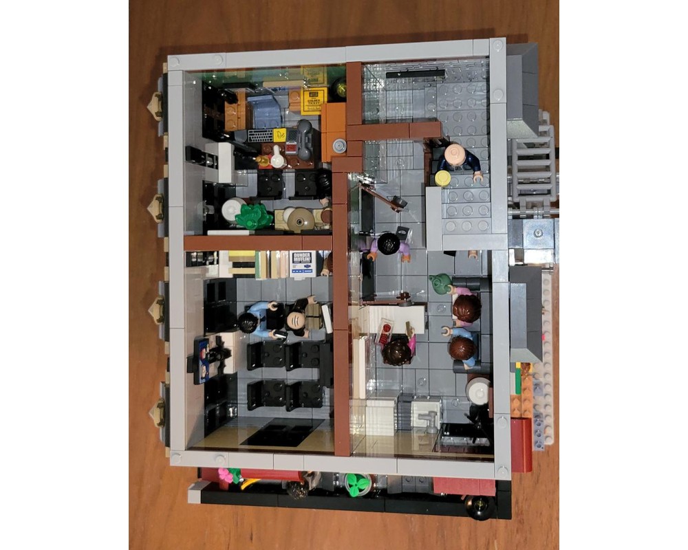 LEGO MOC The Office Office Building by TUFKAT | Rebrickable - Build ...