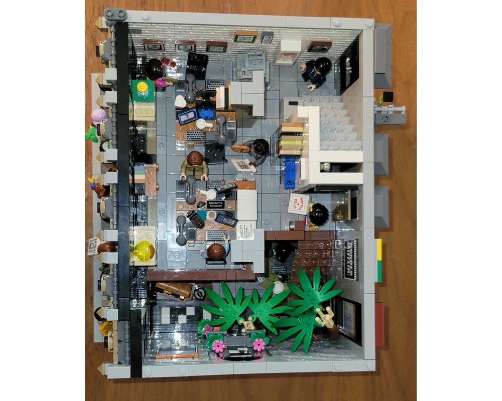 LEGO MOC The Office Office Building by TUFKAT | Rebrickable - Build ...
