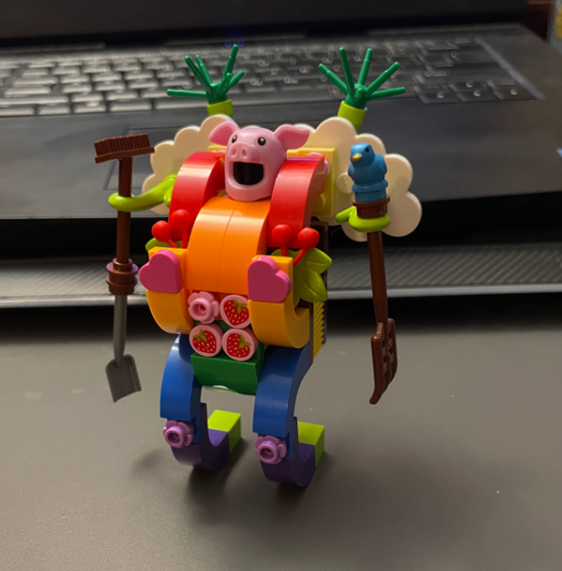 LEGO MOC spring fun mech suit by eric_nunya | Rebrickable - Build with LEGO