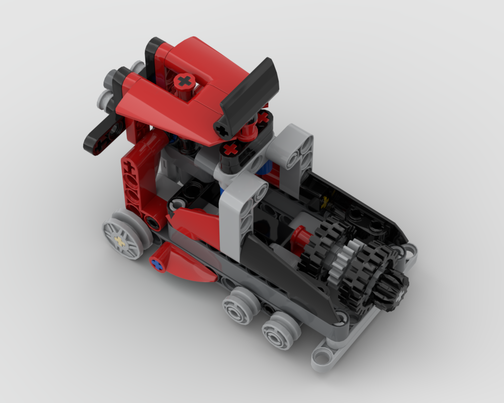 LEGO MOC Small Locomotive 42148 Alternative. by ErikGS | Rebrickable - Build with LEGO