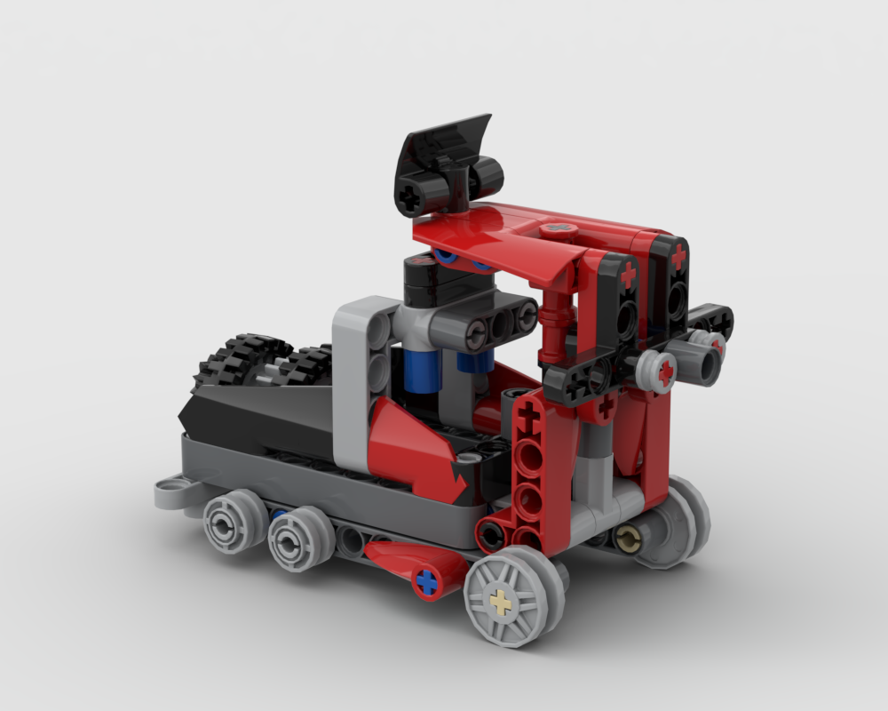 LEGO MOC Small Locomotive 42148 Alternative. by ErikGS | Rebrickable - Build with LEGO