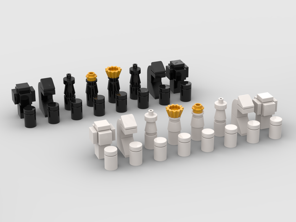 Lego Moc Travel Chess Set By Gobboleone Rebrickable Build With Lego