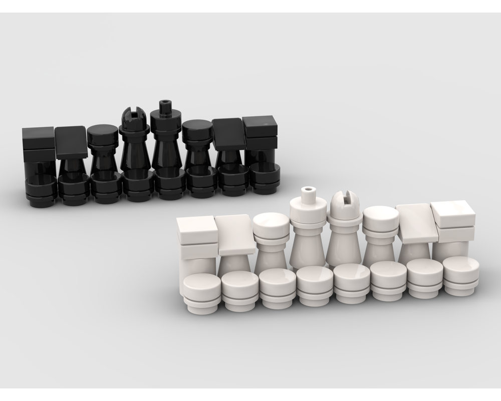 Lego Moc Pocket Chess Set By Gobboleone Rebrickable Build With Lego