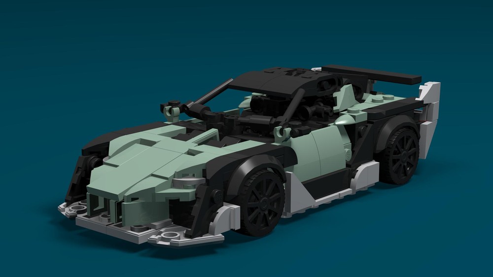 LEGO MOC McLaren Sabre by dani_builds_lego | Rebrickable - Build with LEGO