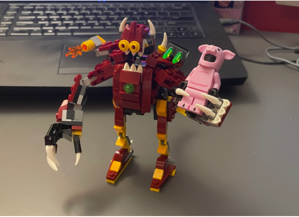 LEGO MOC Mythical Demon Mech Suit by eric_nunya | Rebrickable - Build ...