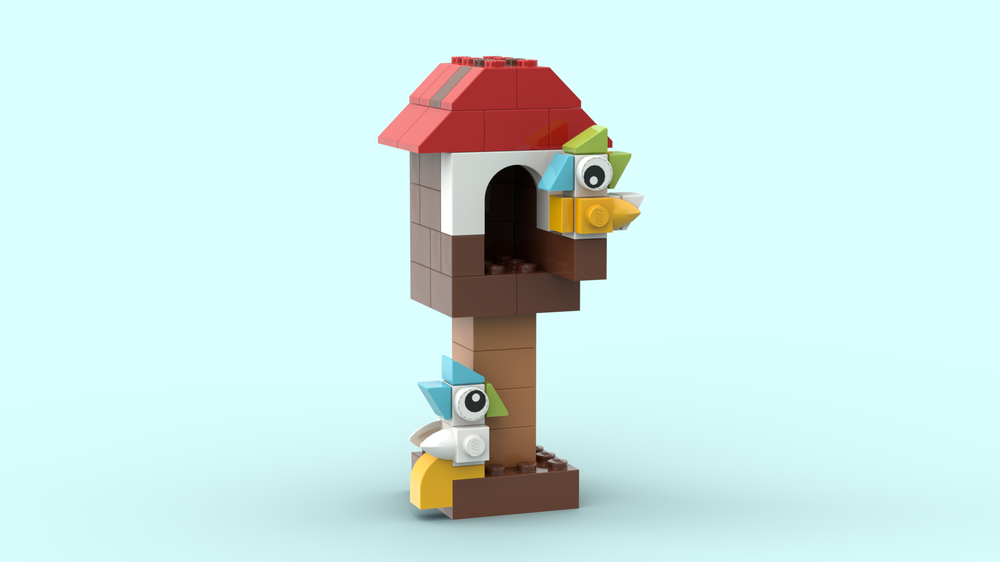 LEGO MOC 11029 Birdhouse by Lenarex | Rebrickable - Build with LEGO