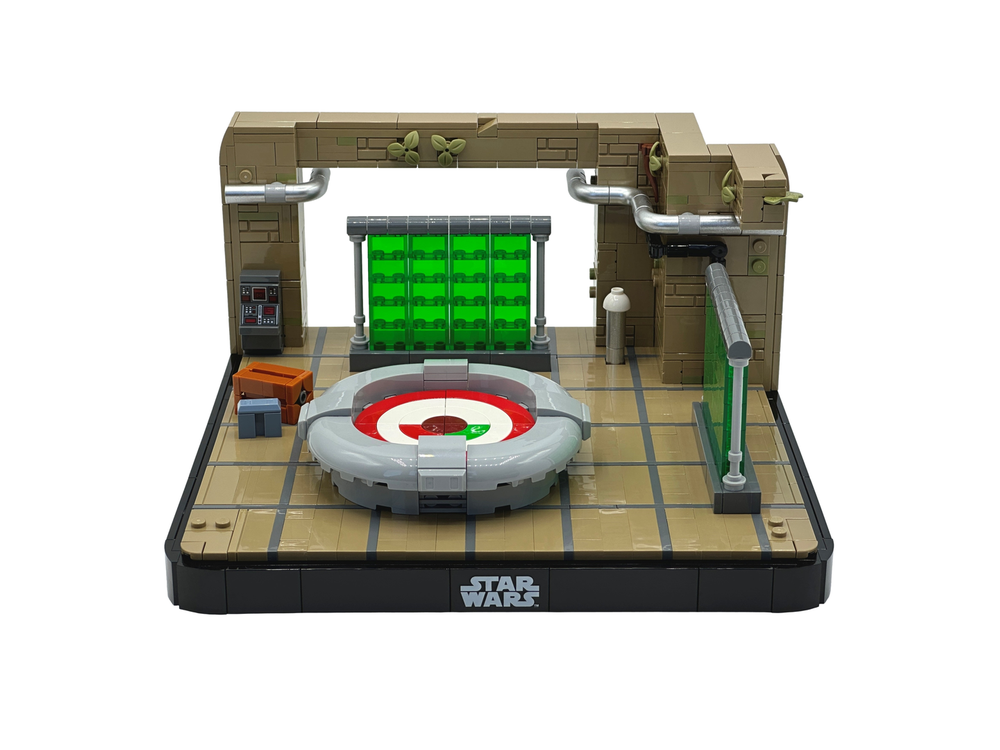 LEGO MOC Yavin IV Rebel Base Strategy Center Diorama MOC by ...