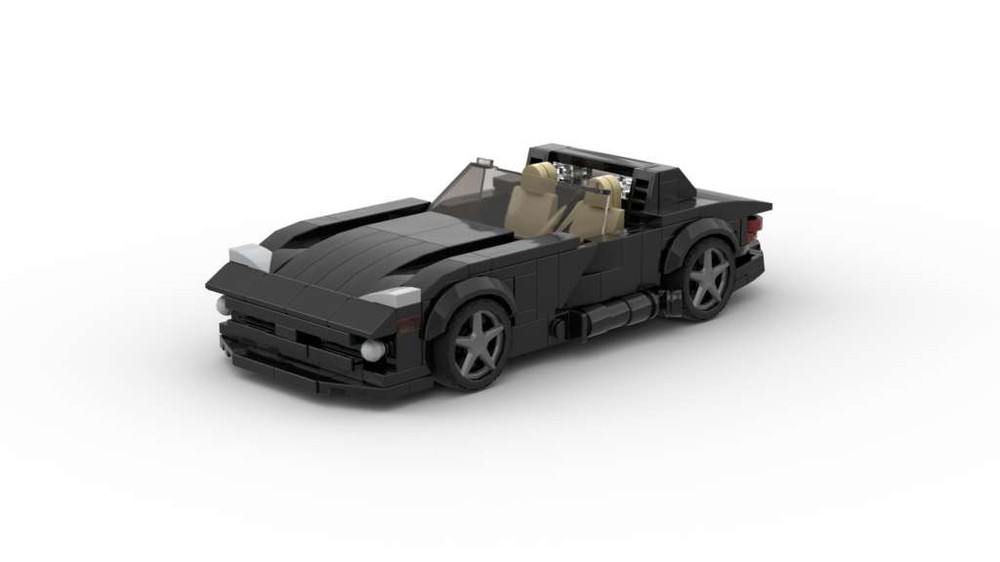 LEGO MOC Dodge Viper 1st generation (black) by Sweeng | Rebrickable ...