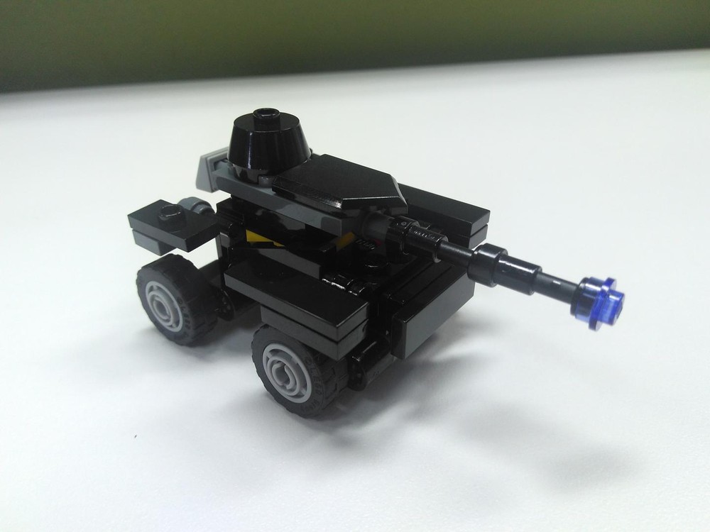 Lego Moc Batman Tank By Spicajames Rebrickable Build With Lego