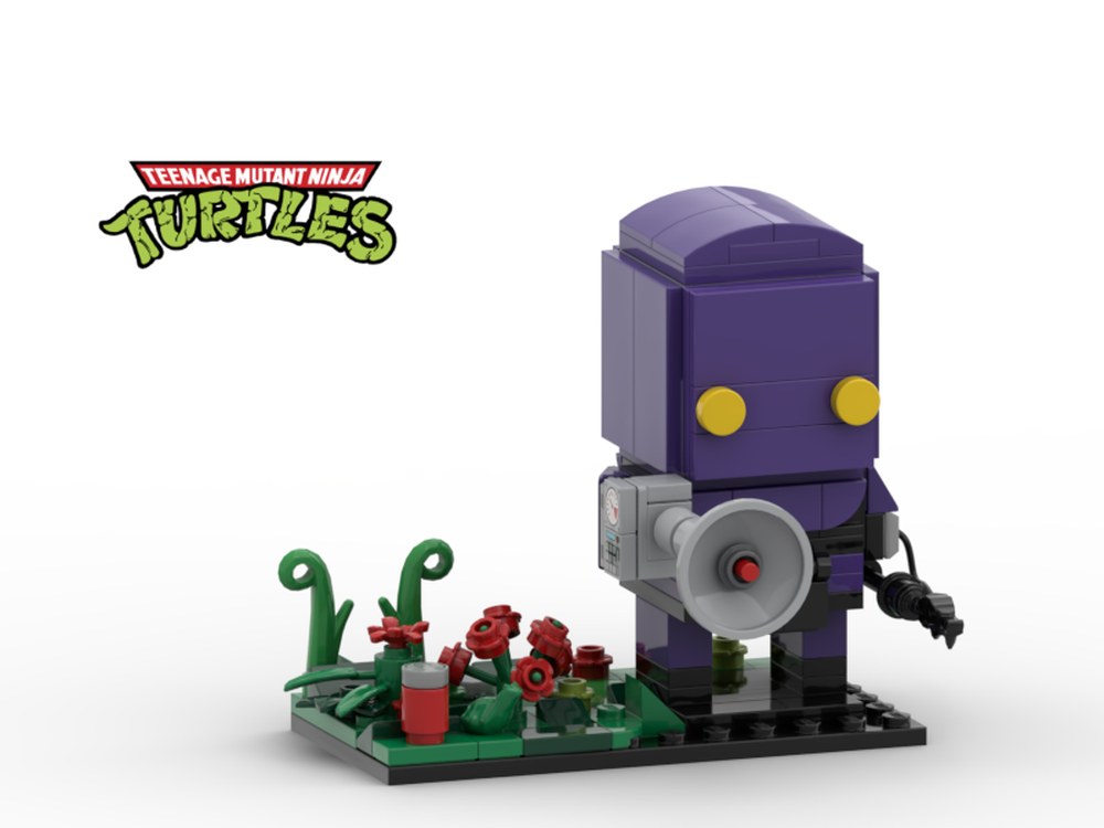 LEGO MOC TMNT - Foot Soldier - Brickheadz by EdgarGuacs | Rebrickable ...