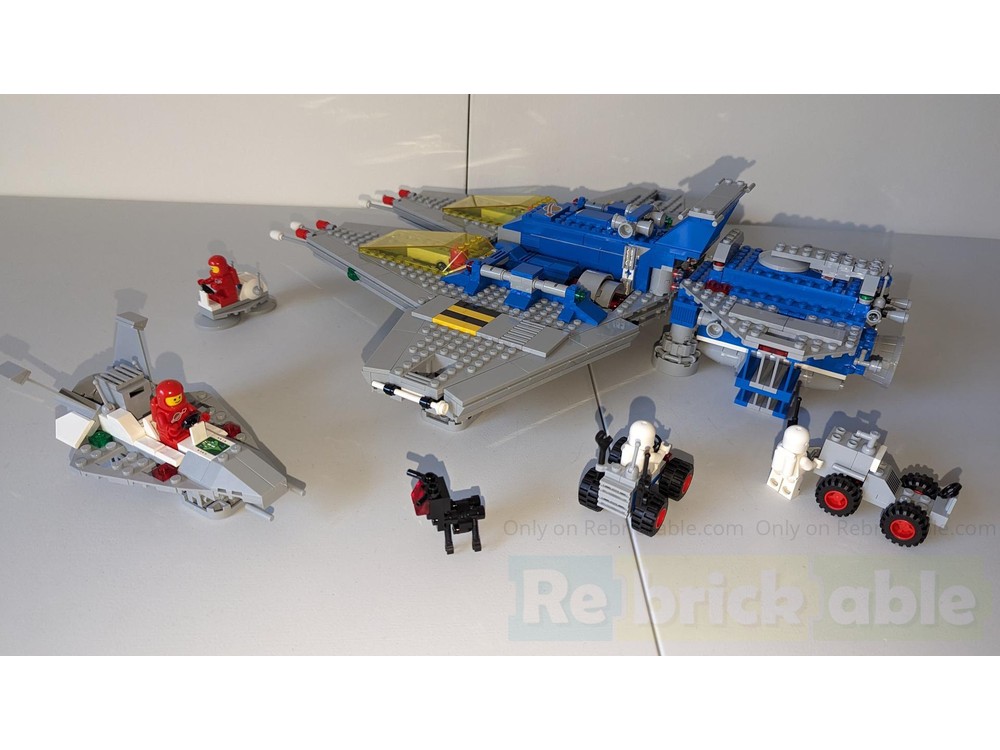 LEGO MOC Galaxy Commander (6980 Remake) from 2x 10497 Galaxy Explorer ...