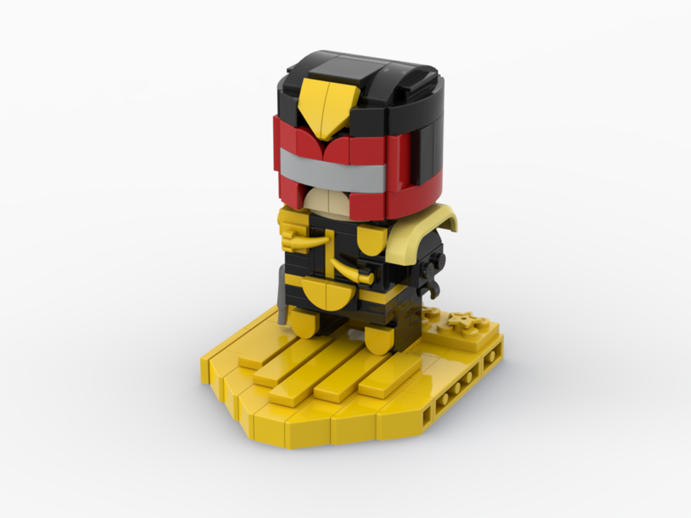 LEGO MOC Judge Dredd by Double_U_Bricks | Rebrickable - Build with LEGO