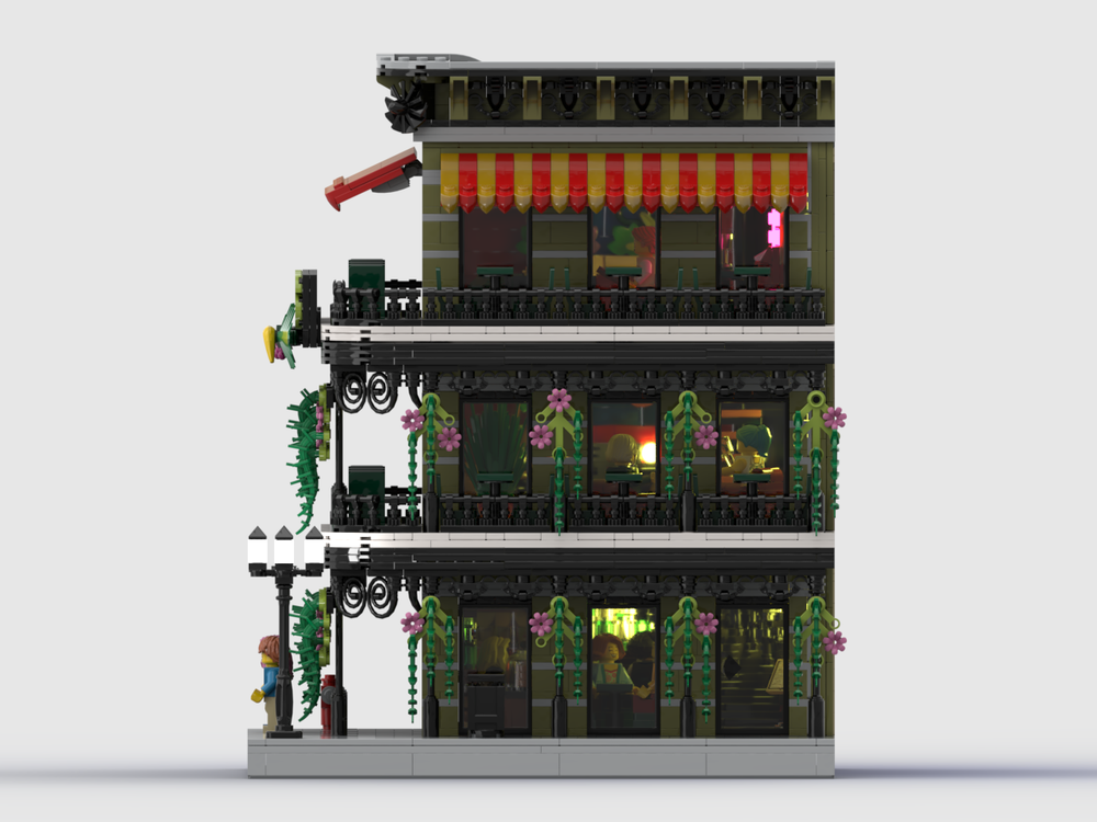 LEGO MOC New Orleans Cocktail Bar by Cvanhulle | Rebrickable - Build ...