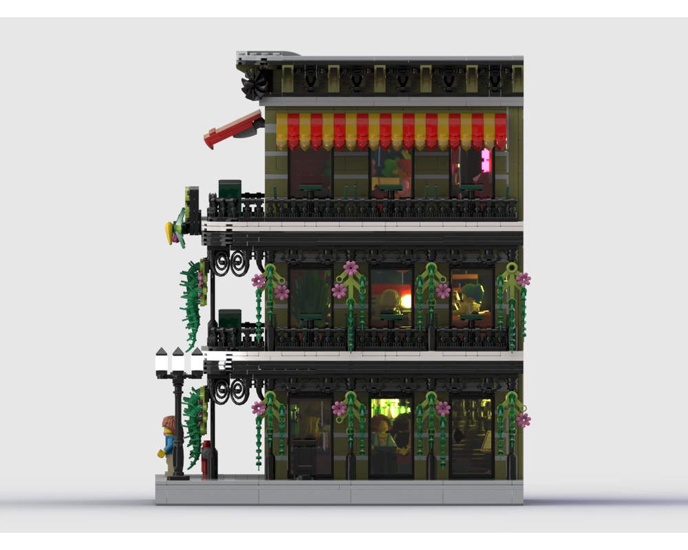 LEGO MOC New Orleans Cocktail Bar by Cvanhulle | Rebrickable - Build ...