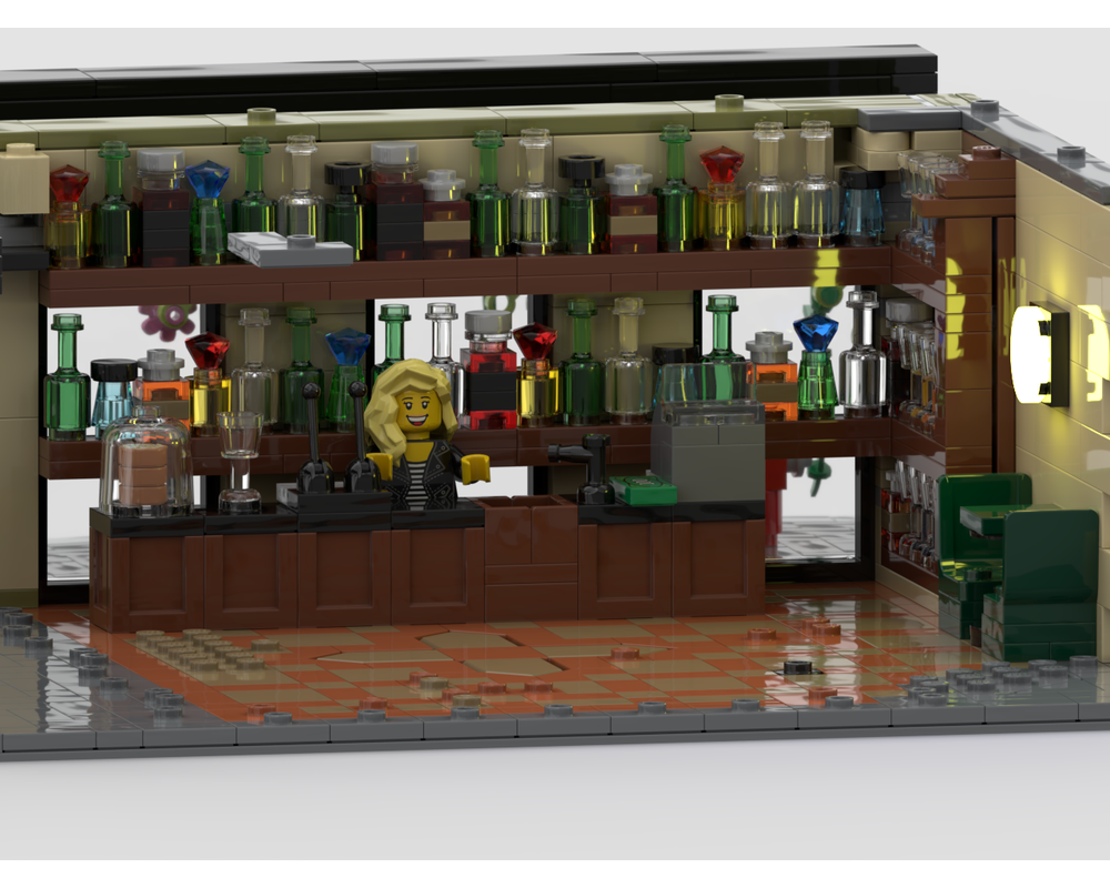 LEGO MOC New Orleans Cocktail Bar by Cvanhulle | Rebrickable - Build ...