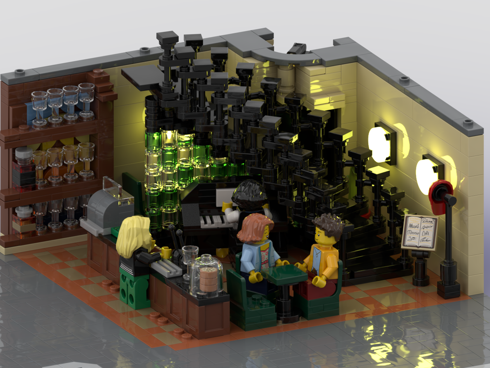 LEGO MOC New Orleans Cocktail Bar by Cvanhulle | Rebrickable - Build ...