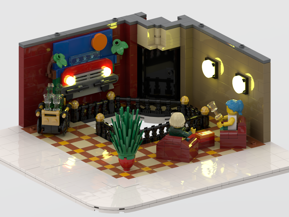 LEGO MOC New Orleans Cocktail Bar by Cvanhulle | Rebrickable - Build ...