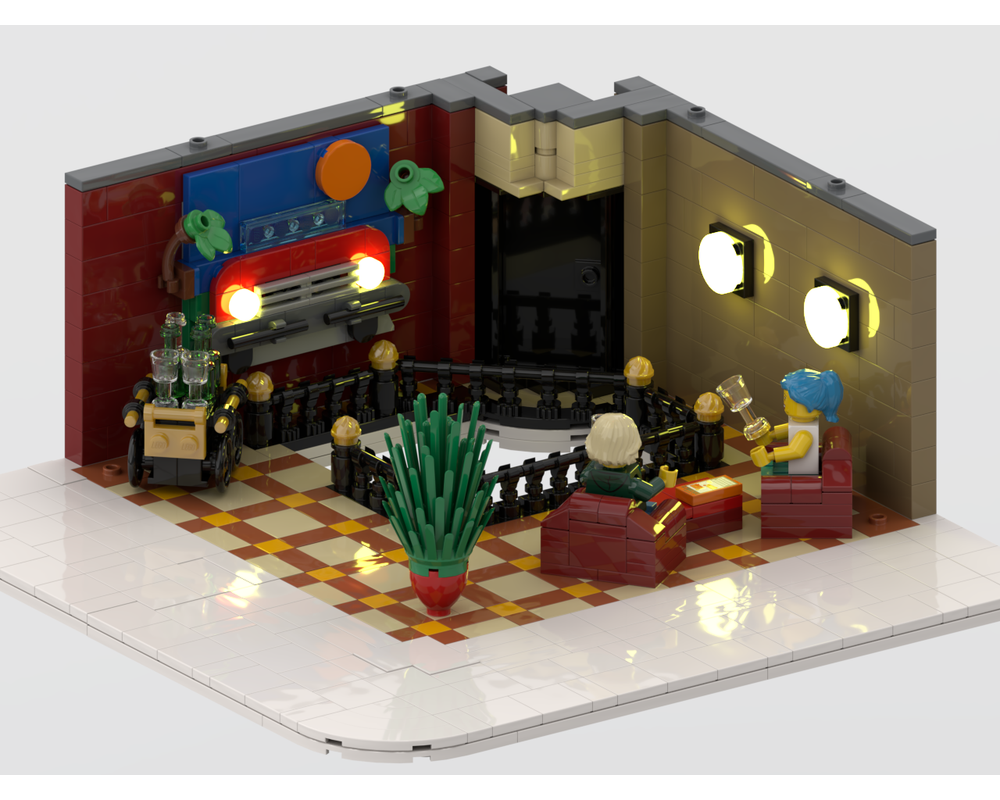 LEGO MOC New Orleans Cocktail Bar by Cvanhulle | Rebrickable - Build ...