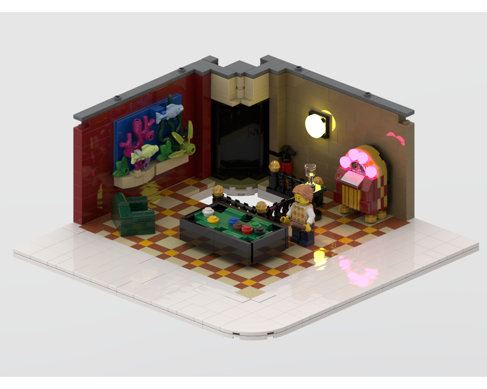 LEGO MOC New Orleans Cocktail Bar by Cvanhulle | Rebrickable - Build ...