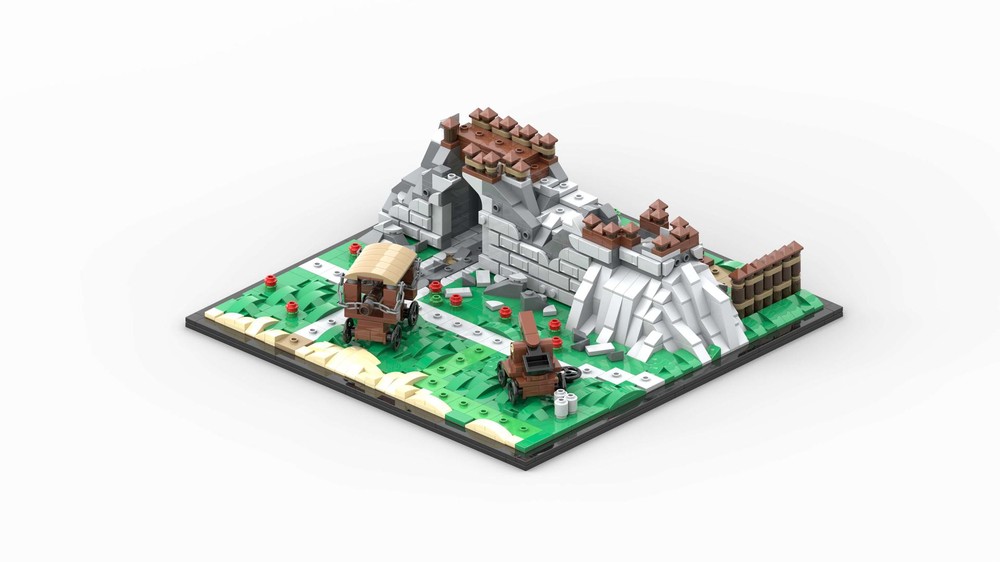LEGO MOC Legendary Heroica: Gates of Elsruck by Vindic8ed | Rebrickable ...