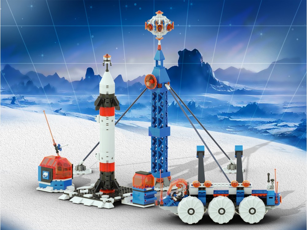 LEGO MOC-151032 Ice Planet Rocket Launch Playset by Thomus_Bean ...